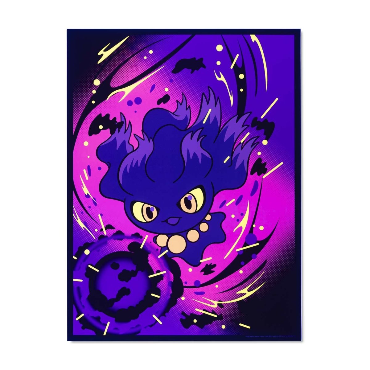 Misdreavus Midnight Shadows Blacklight Poster | Pokémon Center Official ...