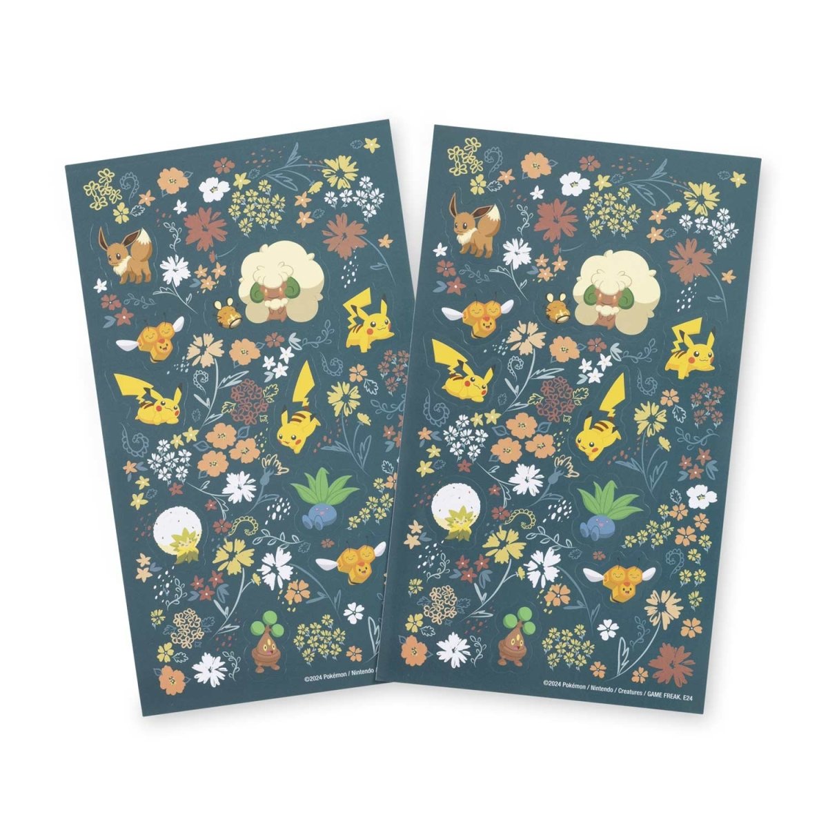 Pikachu Botanical Sticker Sheets (2-Pack) | Pokémon Center Official Site