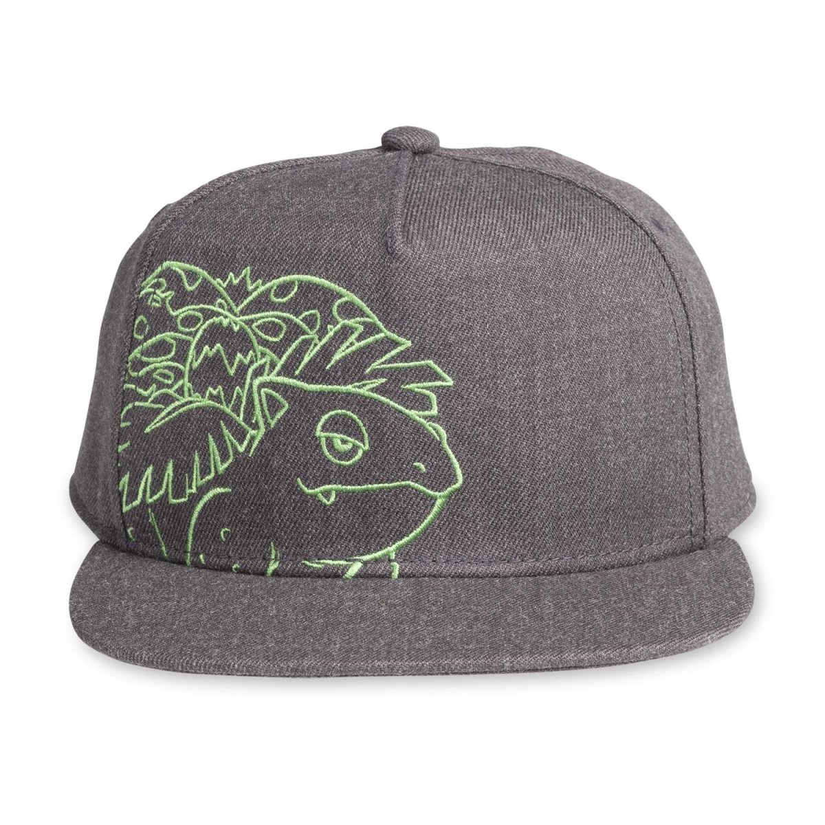 Venusaur Charcoal Flat-Bill Hat (One Size-Adult) | Pokémon Center ...