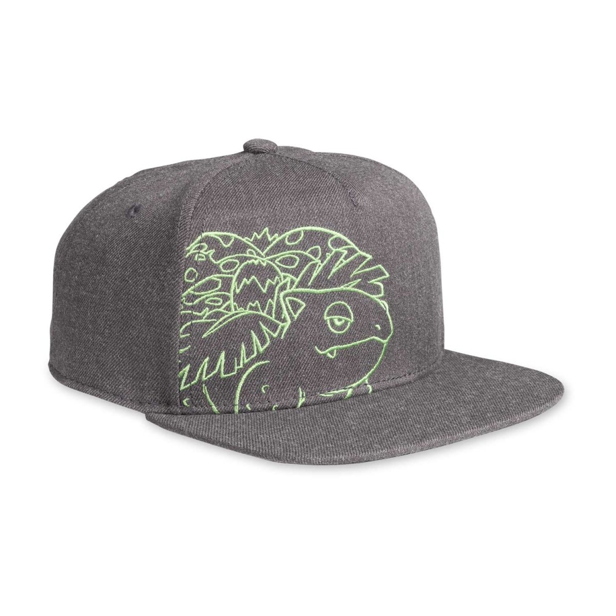 Venusaur Charcoal Flat-Bill Hat (One Size-Adult) | Pokémon Center ...
