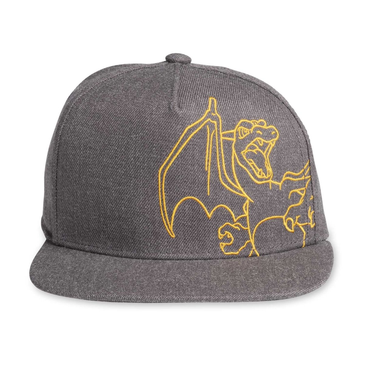 Charizard Charcoal Flat-Bill Hat (One Size-Adult) | Pokémon Center ...