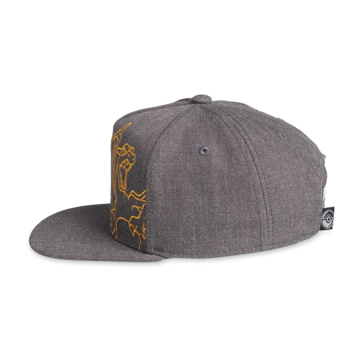 Charizard Charcoal Flat-Bill Hat (One Size-Adult) | Pokémon Center ...