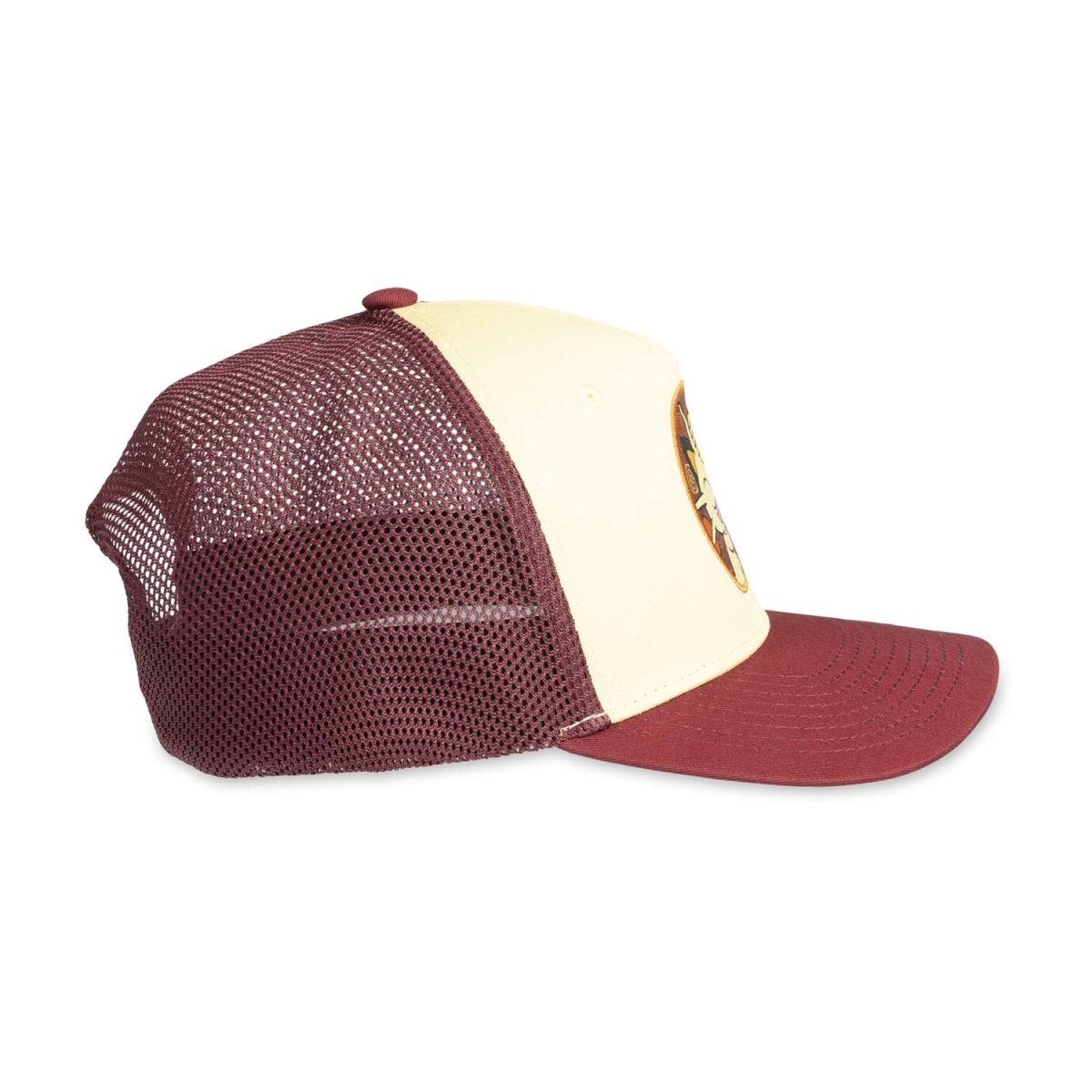 Meowth Red Flat-Bill Hat (One Size-Adult) | Pokémon Center Official Site