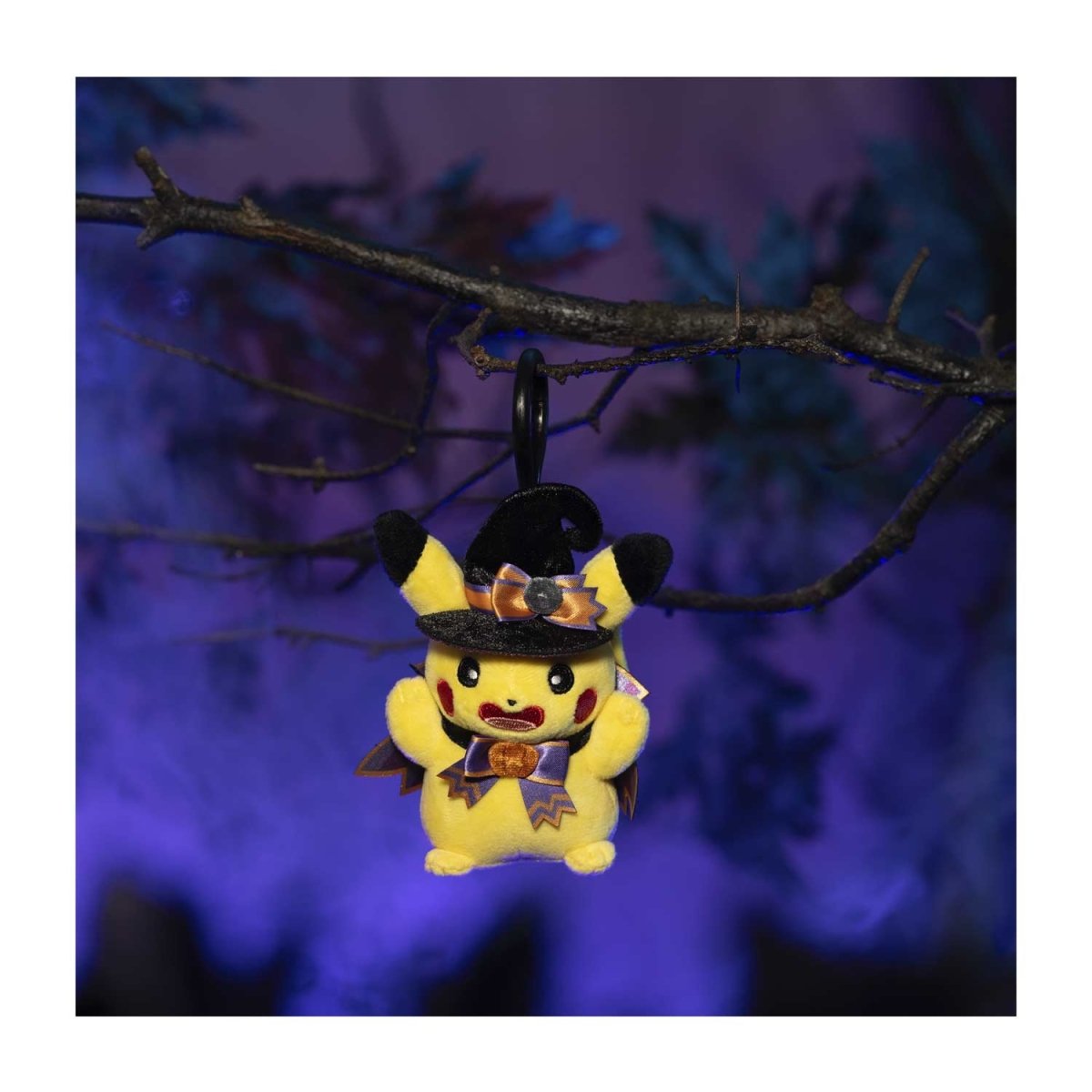 Pikachu Pokémon Halloween Poké Plush Key Chain | Pokémon Center ...