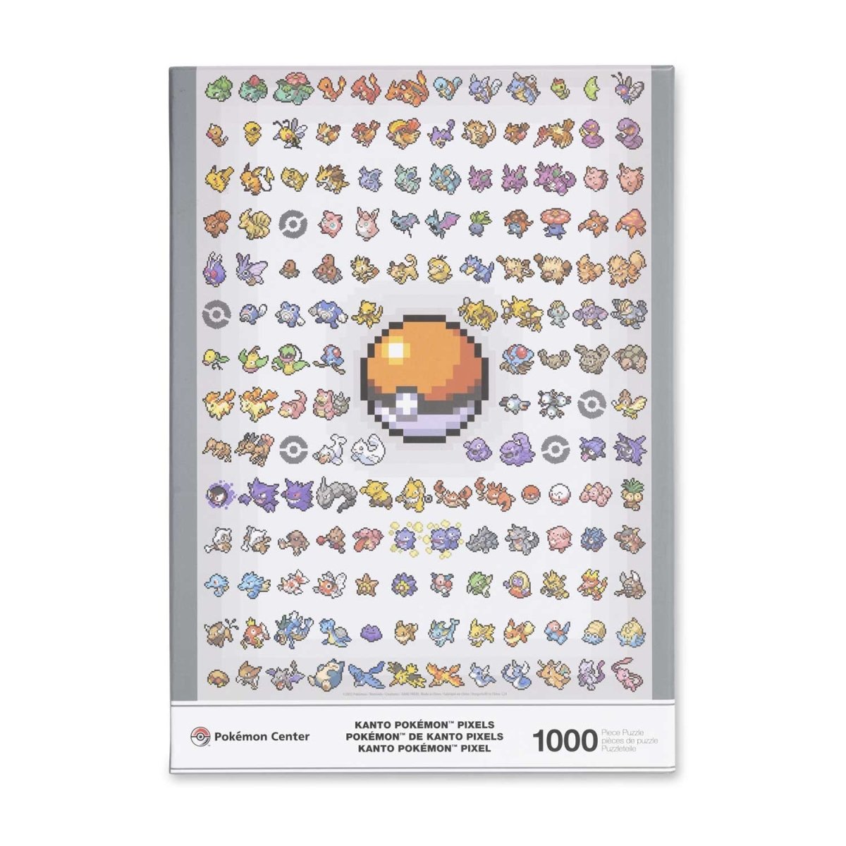 Kanto Pokémon Pixels Pokémon Puzzle (1,000 Pieces) | Pokémon Center New ...
