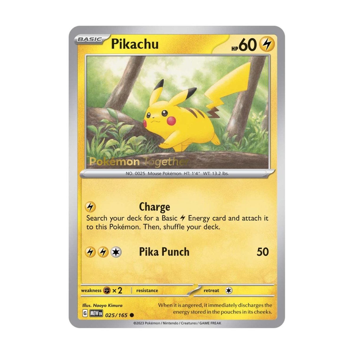 Friendship Promo Card (Pikachu) | Pokémon Center Official Site