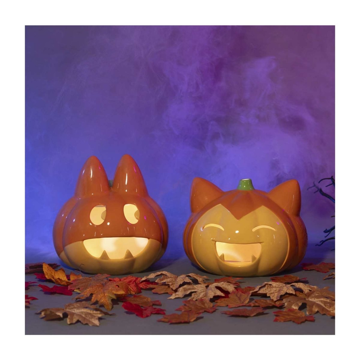 Pumpkin Snorlax Halloween Ceramic Tea Light Holder | Pokémon Center UK ...