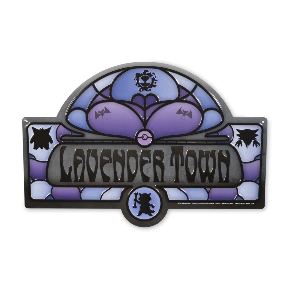 Lavender Town Metal Sign | Pokémon Center Official Site