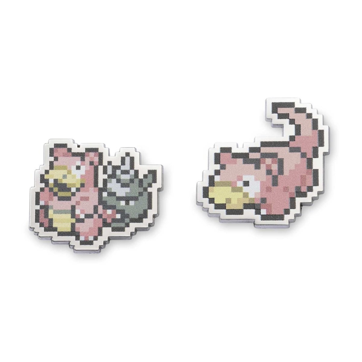 Slowpoke & Slowbro Pokémon Pixel Pins (2-Pack) | Pokémon Center Canada ...