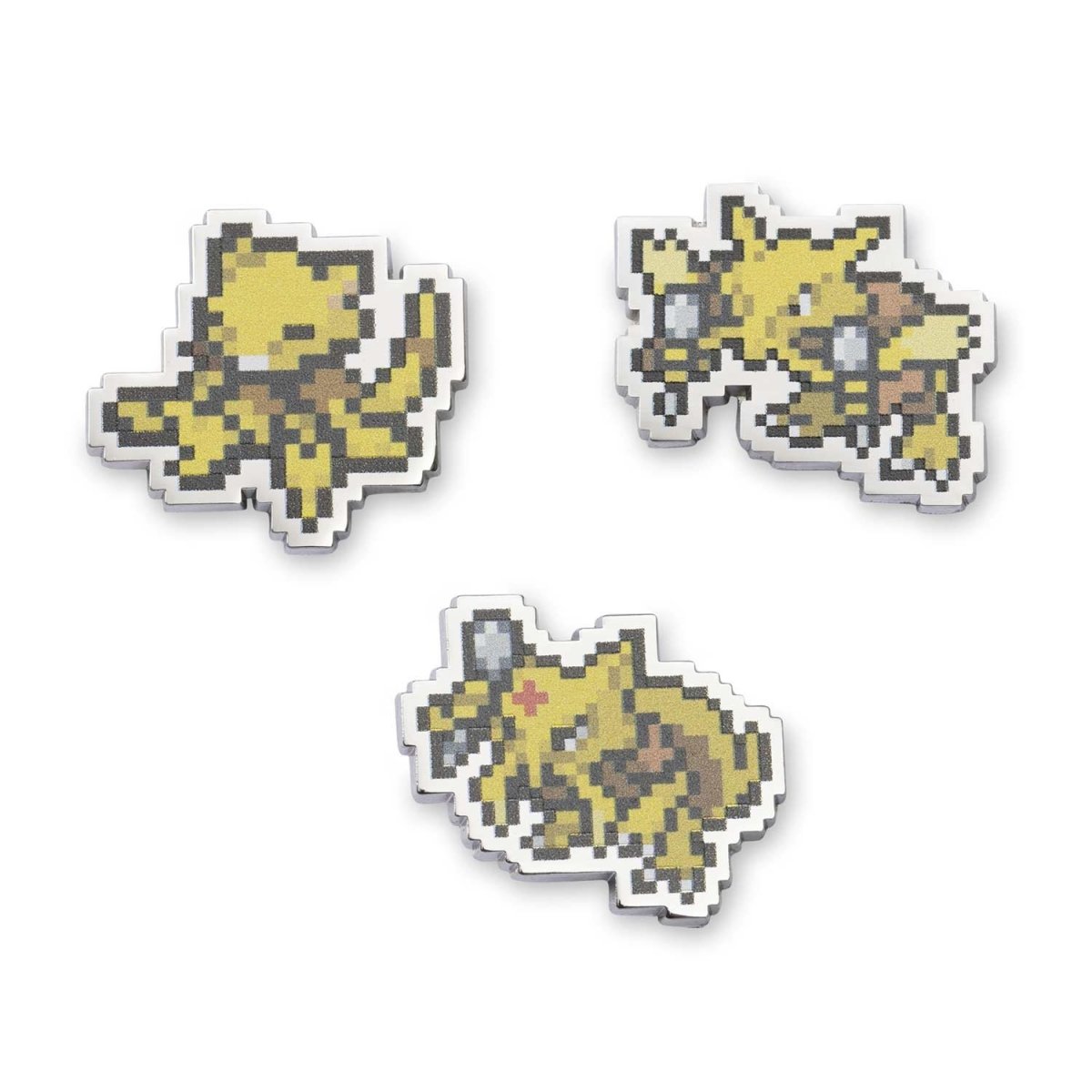 Abra, Kadabra & Alakazam Pokémon Pixel Pins (3-Pack) | Pokémon Center ...