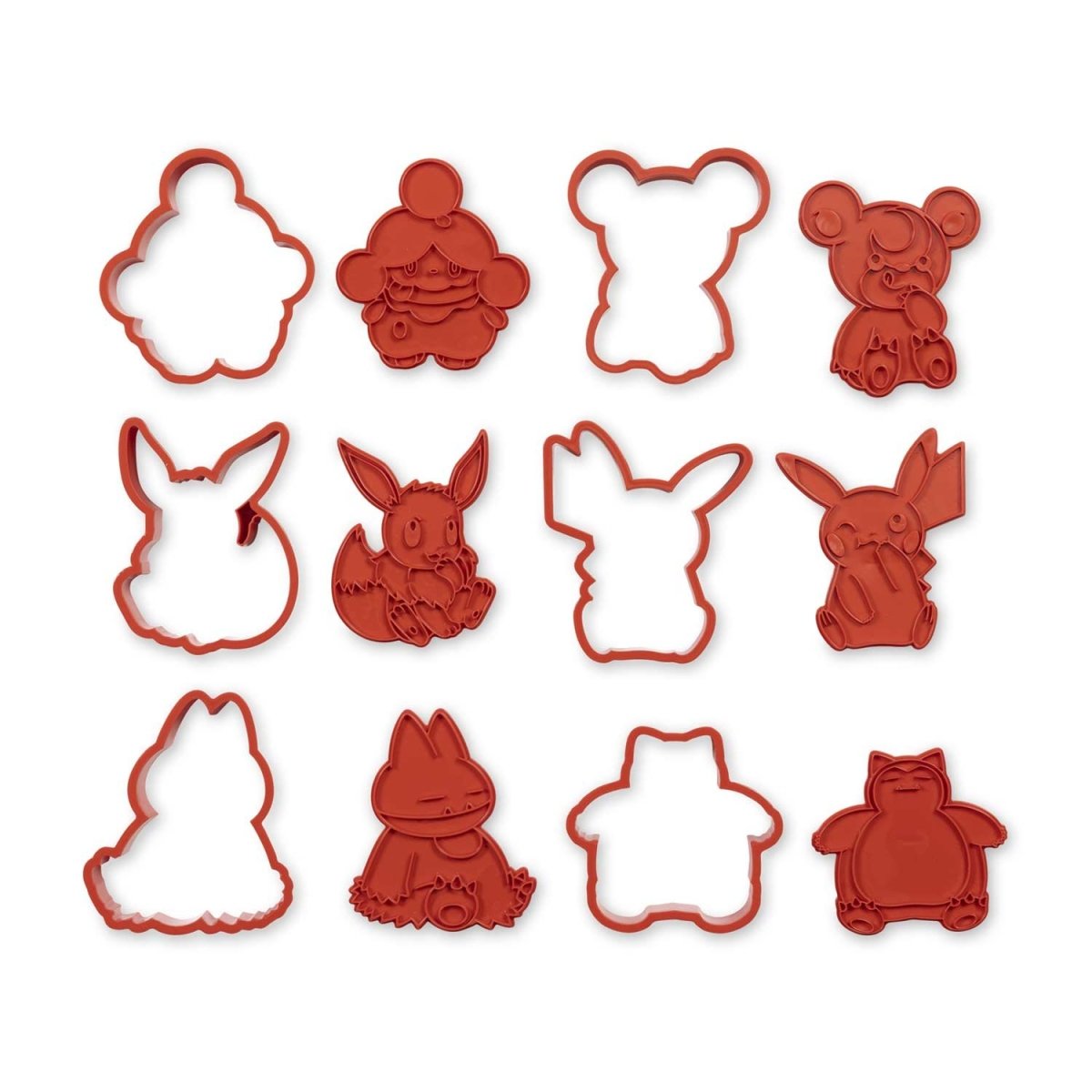 Pokémon Holiday Cookie Cutters (6-Pack) | Pokémon Center Official Site