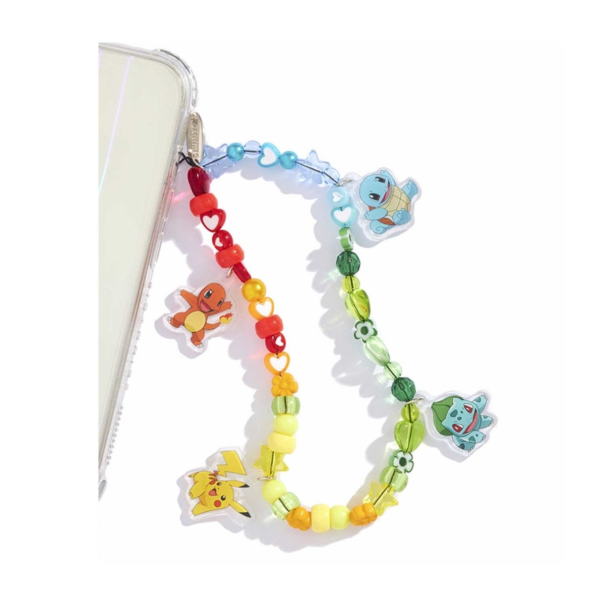 Pokémon × Skinnydip: Rainbow Pokémon Beaded Strap | Pokémon Center ...
