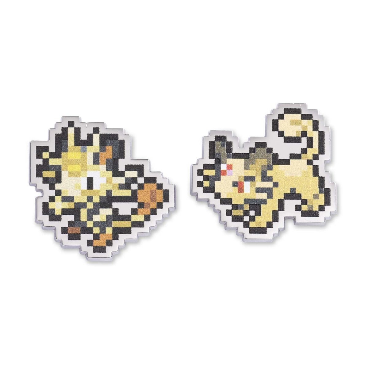 Meowth & Persian Pokémon Pixel Pins (2-Pack) | Pokémon Center UK ...