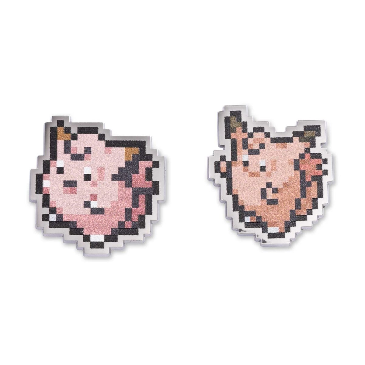 Clefairy & Clefable Pokémon Pixel Pins (2-Pack) | Pokémon Center ...