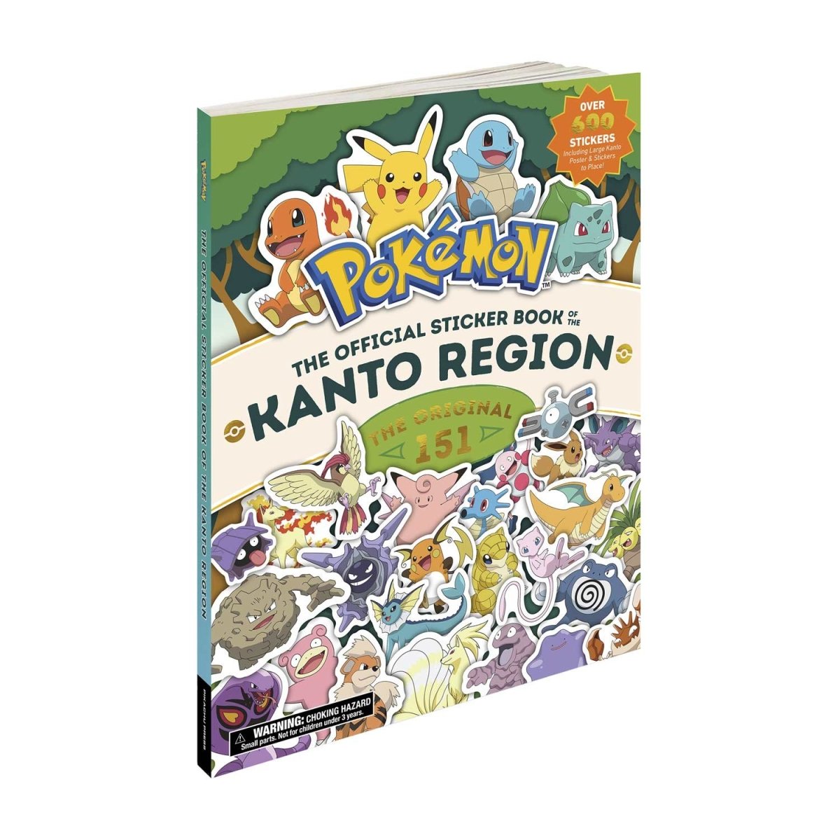 Pokémon: The Official Sticker Book of the Kanto Region | Pokémon Center ...
