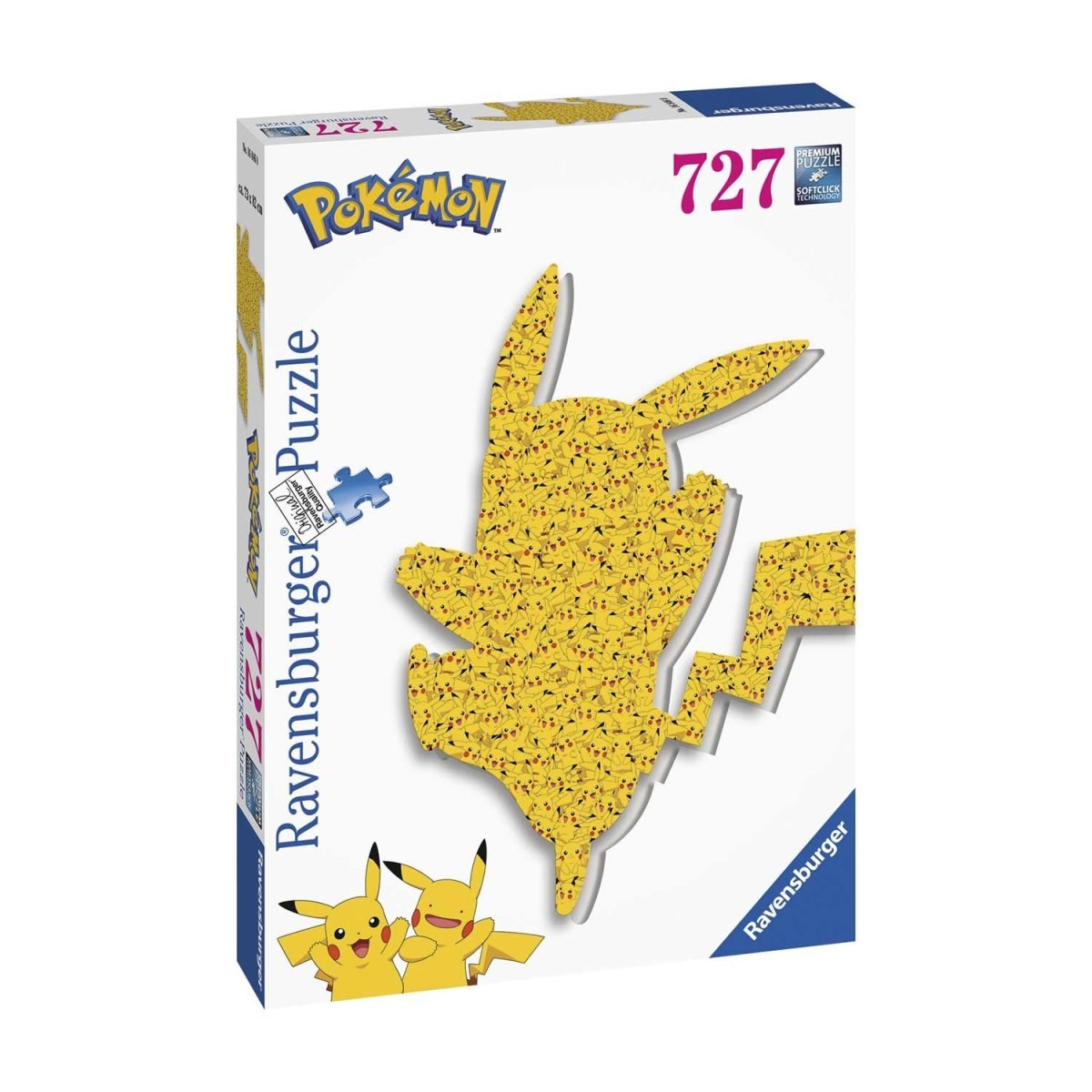 Pikachu Silhouette Jigsaw Puzzle by Ravensburger (727 Pieces) | Pokémon ...
