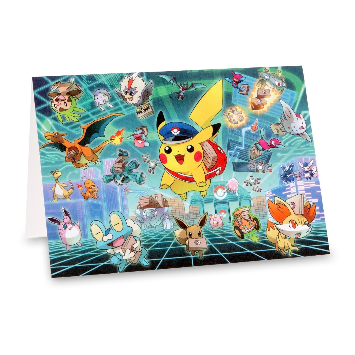Special Delivery Pikachu Note Card Set (10 Cards, Seals, and Envelopes ...