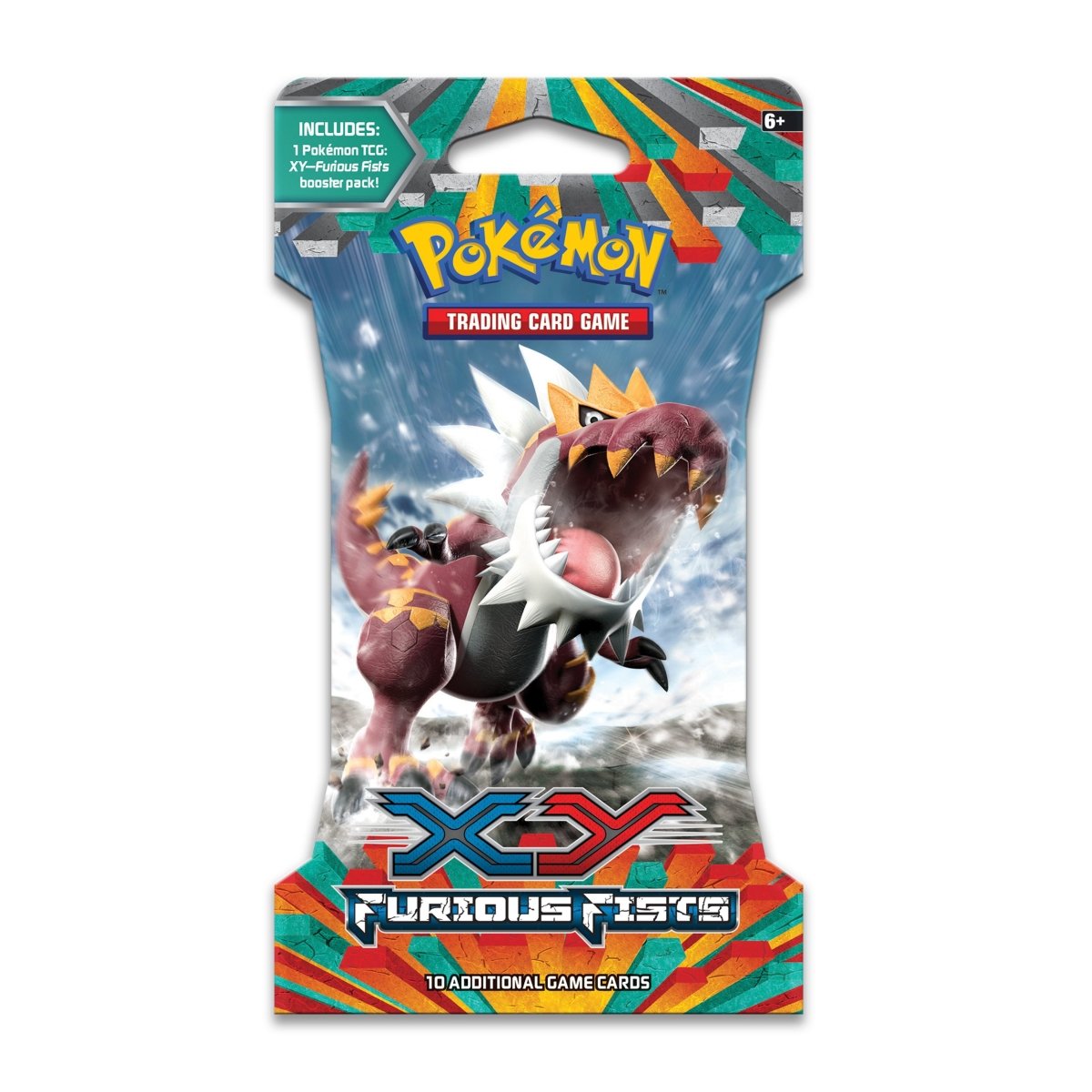 Pokémon TCG: XY—Furious Fists Sleeved Booster Pack (10 Cards) | Pokémon ...