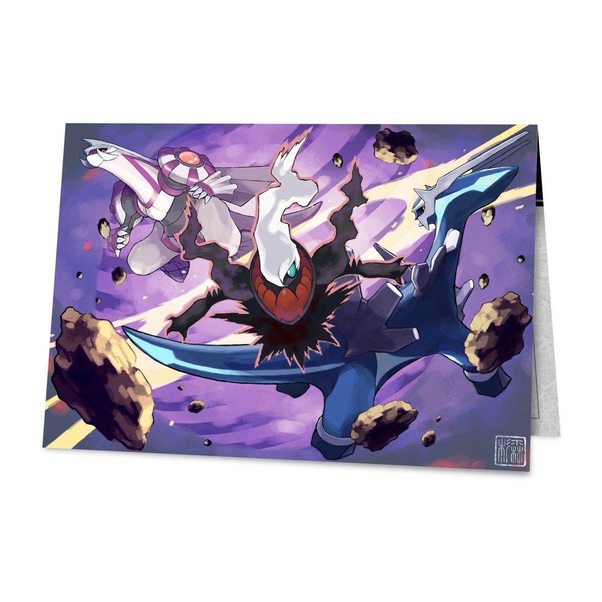 Darkrai Framed Art Print by Ken Sugimori | Pokémon Center Official Site