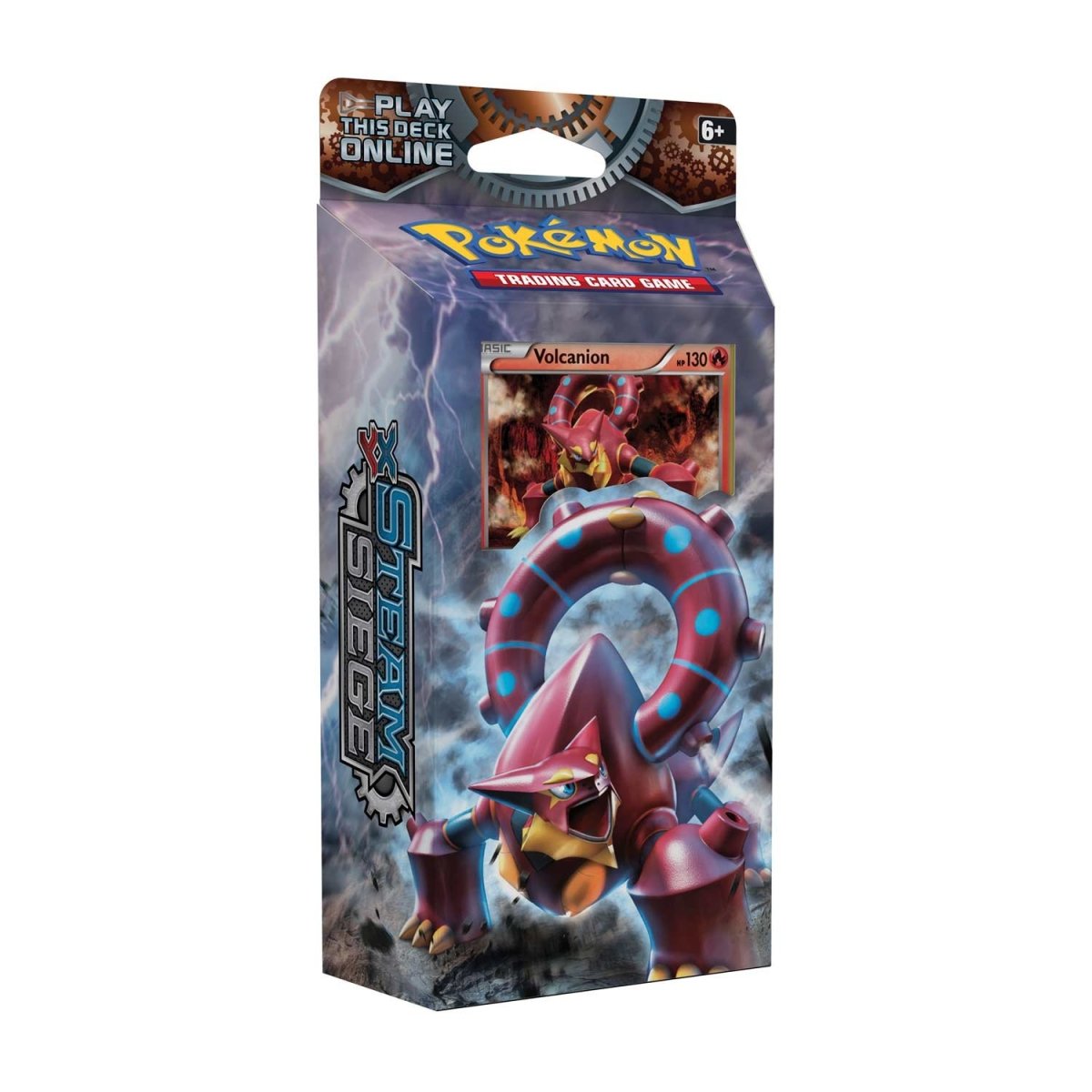 Pokémon TCG: XY-Steam Siege Gears of Fire Theme Deck | Pokémon Center ...