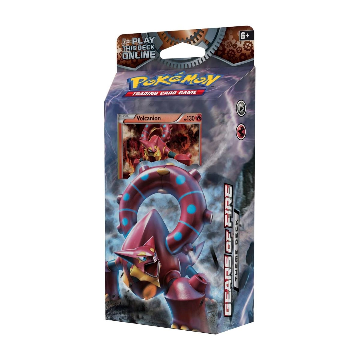 Pokémon TCG: XY-Steam Siege Gears of Fire Theme Deck | Pokémon Center ...