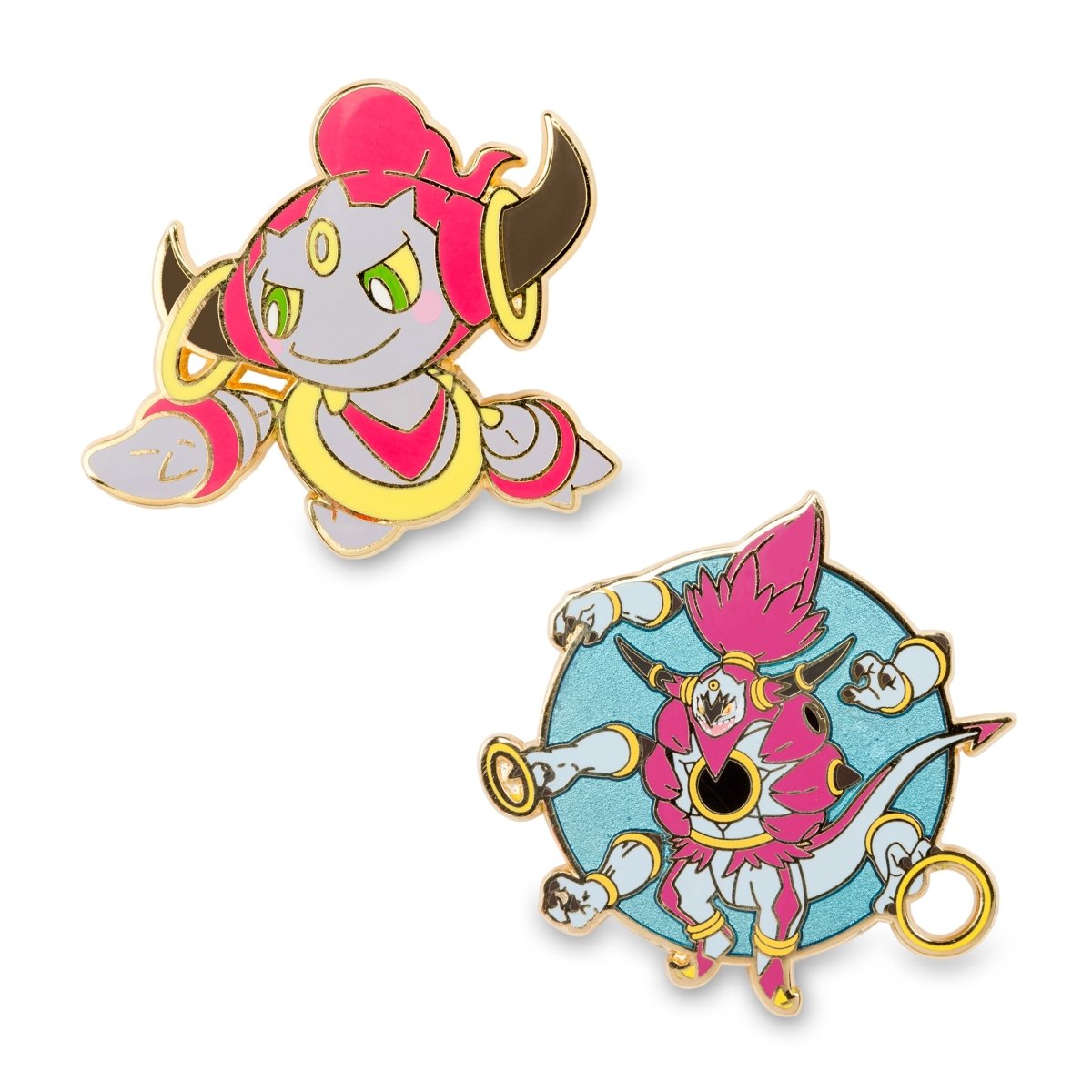 Hoopa Pokémon Pins (2-Pack) | Pokémon Center Canada Official Site