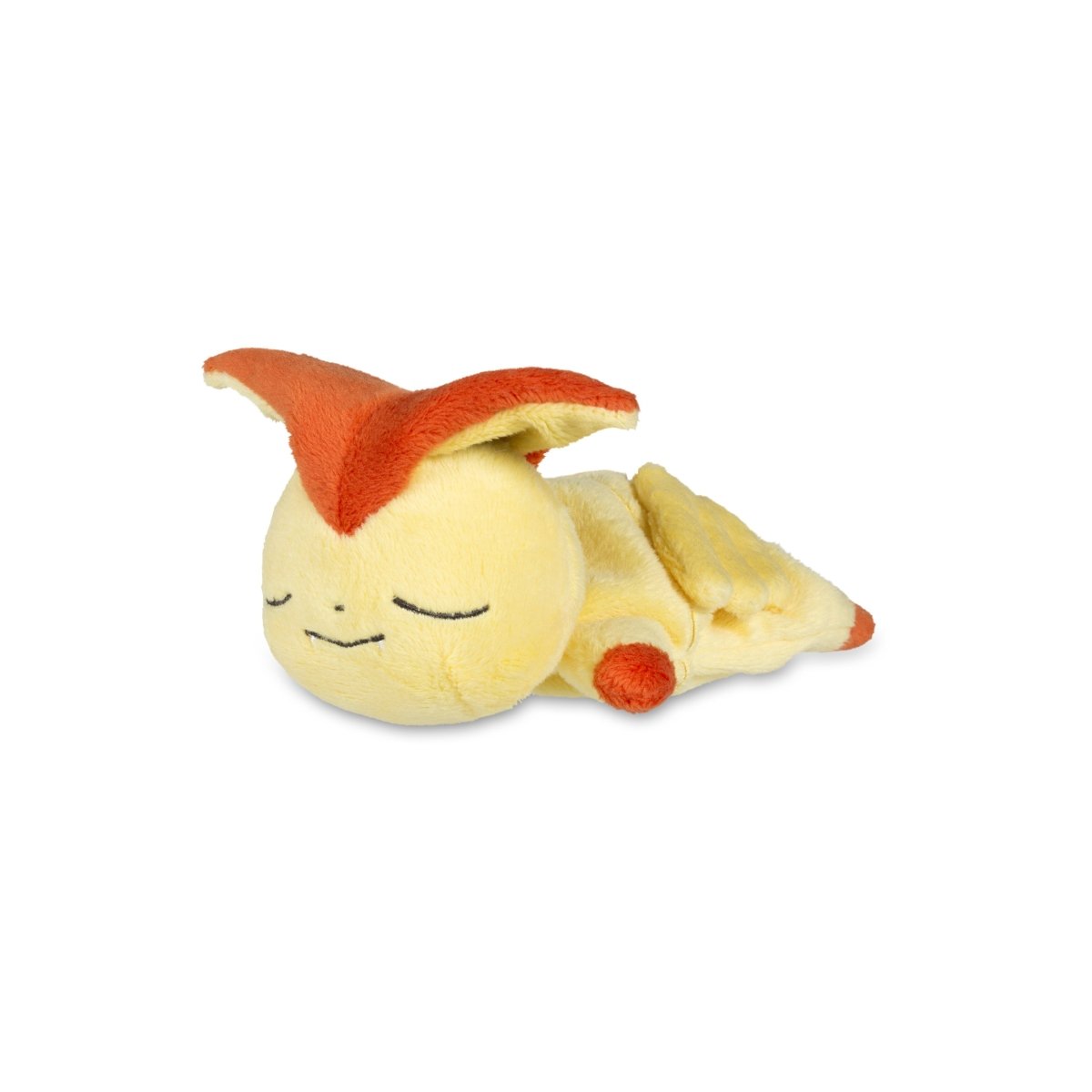 Sleeping Victini Kuttari Cutie Plush | Pokémon Center Canada Official Site