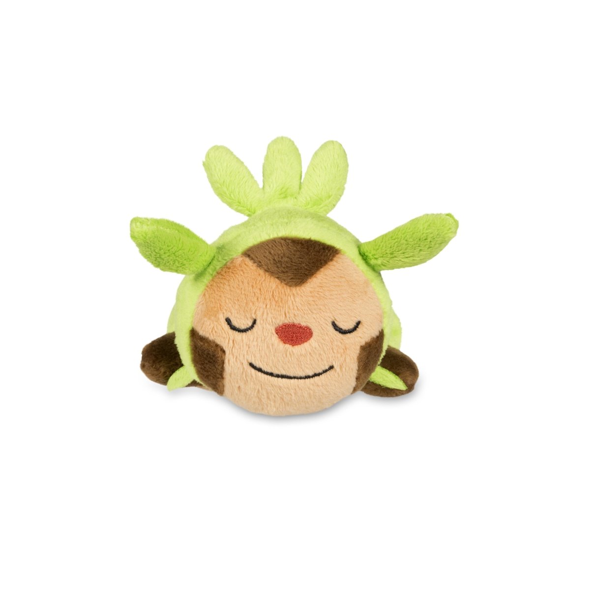 Sleeping Chespin Kuttari Cutie Plush | Pokémon Center Canada Official Site