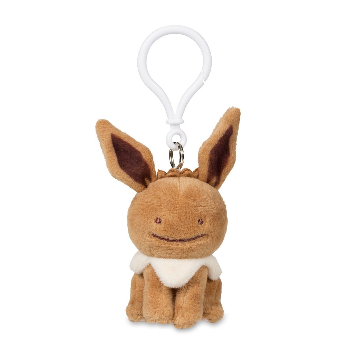 Ditto As Eevee Plush Key Chain | Pokémon Center Official Site