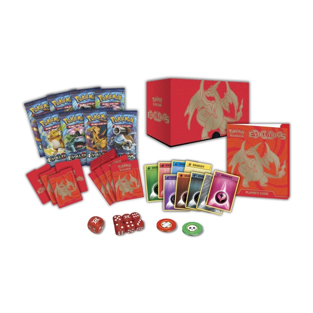 Pokémon TCG: XY-Evolutions Elite Trainer Box (Mega Charizard Y ...