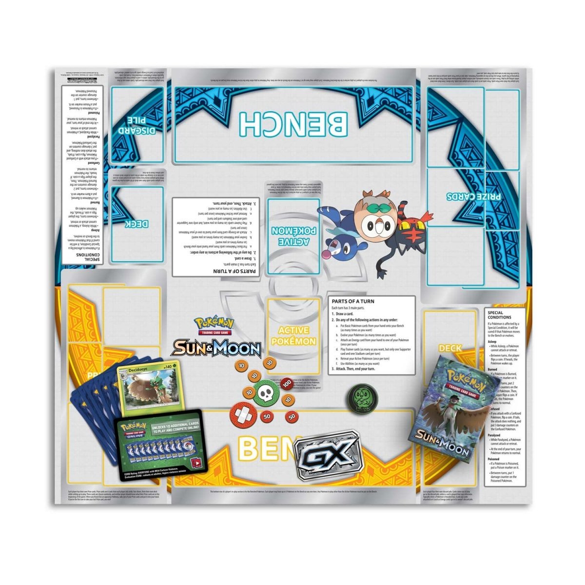 Pokémon TCG: Sun & Moon Forest Shadow Theme Deck | Pokémon Center ...