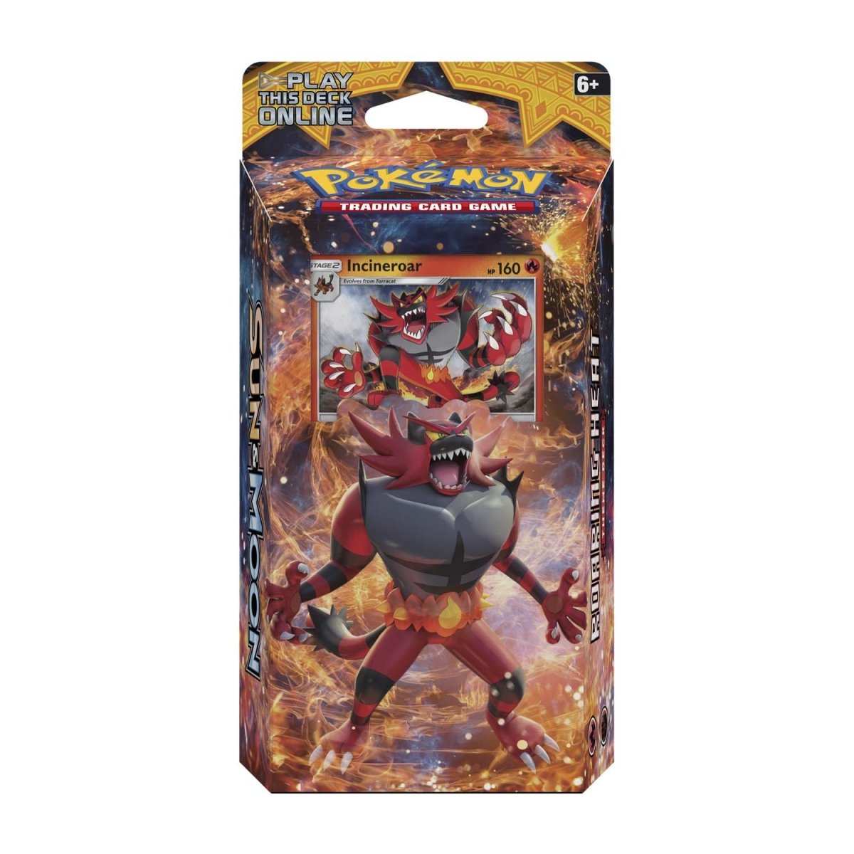 Pokémon TCG: Sun & Moon Roaring Heat Theme Deck | Pokémon Center Canada ...