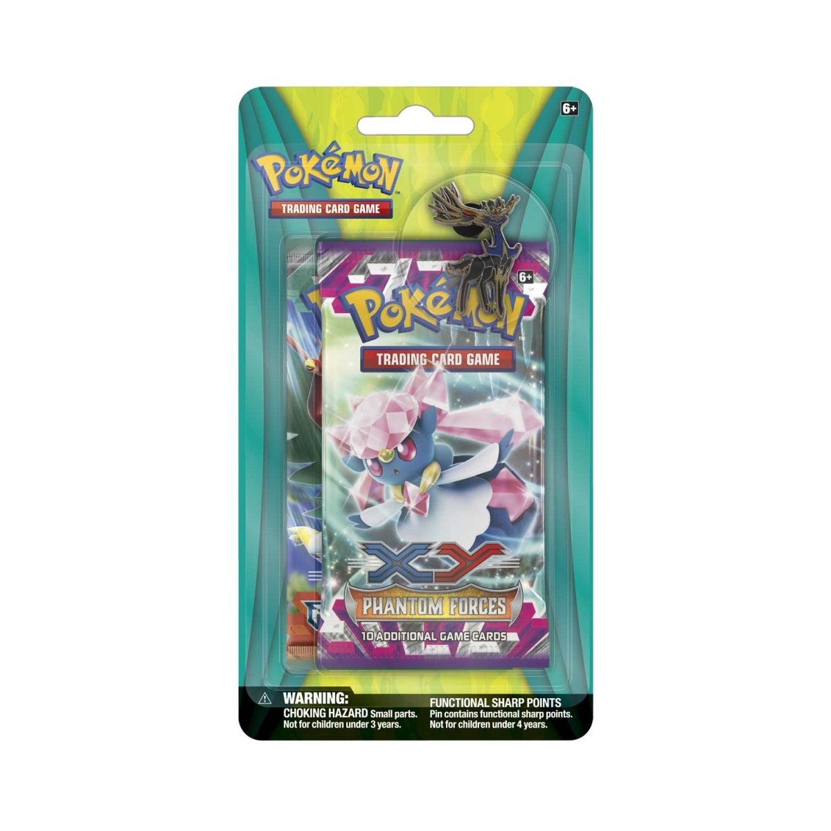 Pokémon TCG: 2 Booster Packs & Xerneas Collector's Pin | Pokémon Center ...
