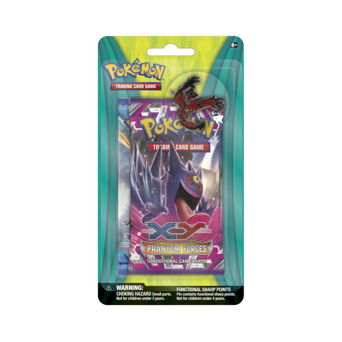 Pokémon TCG: 2 Booster Packs & Yveltal Collector's Pin | Pokémon Center Official Site