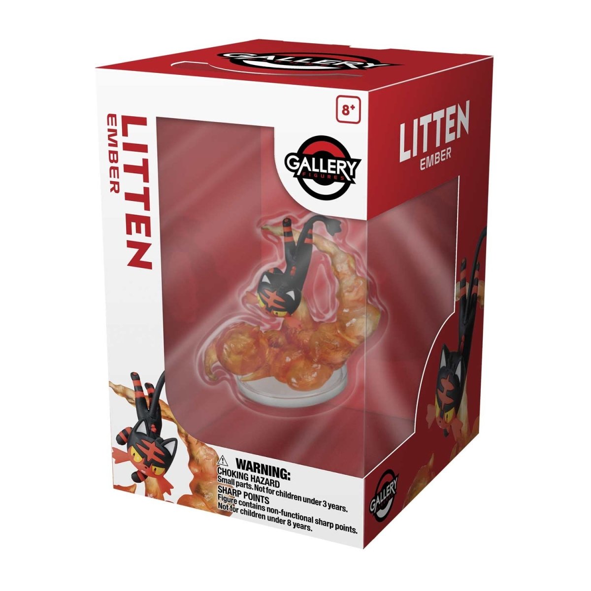 Pokémon Gallery Figure: Litten (Ember) | Pokémon Center Official Site
