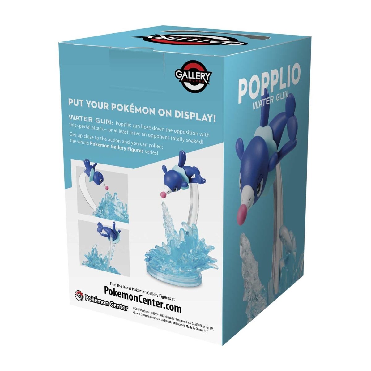 Pokémon Gallery Figure: Popplio (Water Gun) | Pokémon Center Official Site