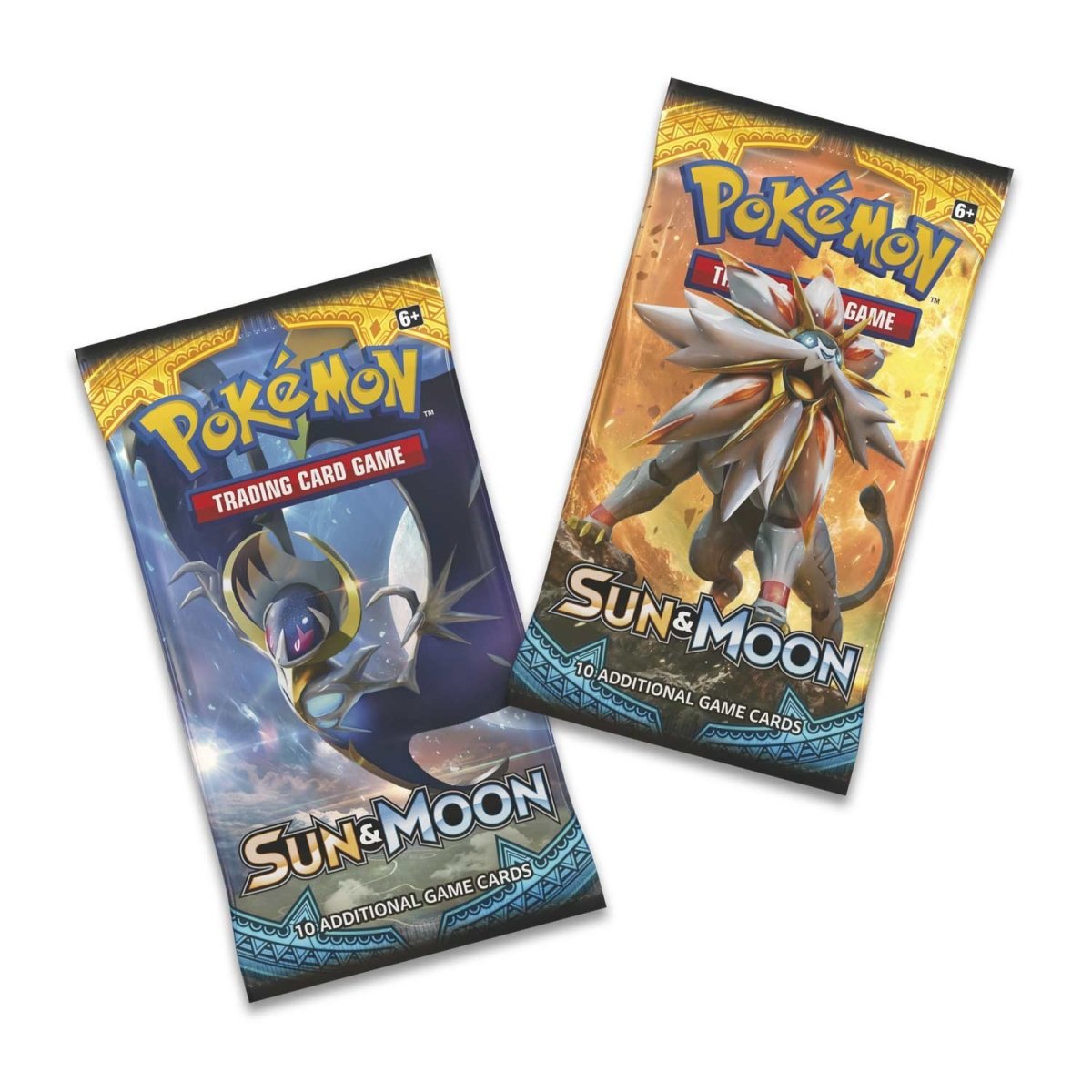 Pokémon TCG: Solgaleo Deck Shield, 2 Booster Packs & 45 Energy Cards ...