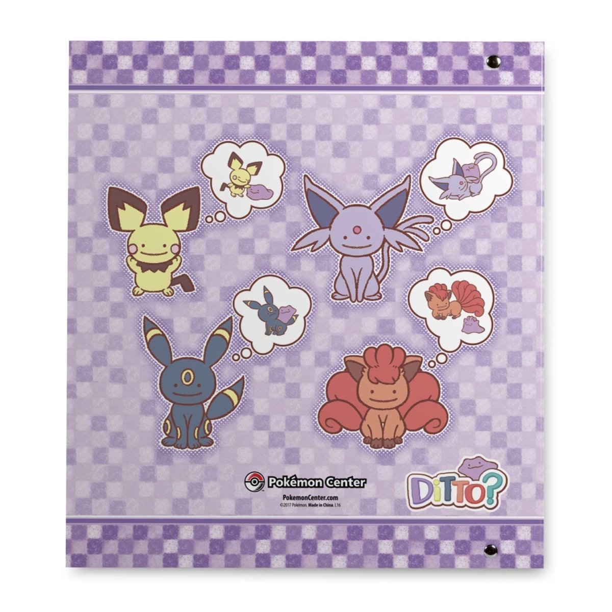 Pokémon TCG: Ditto As D-Ring Binder - 1 In. | Pokémon Center Official Site