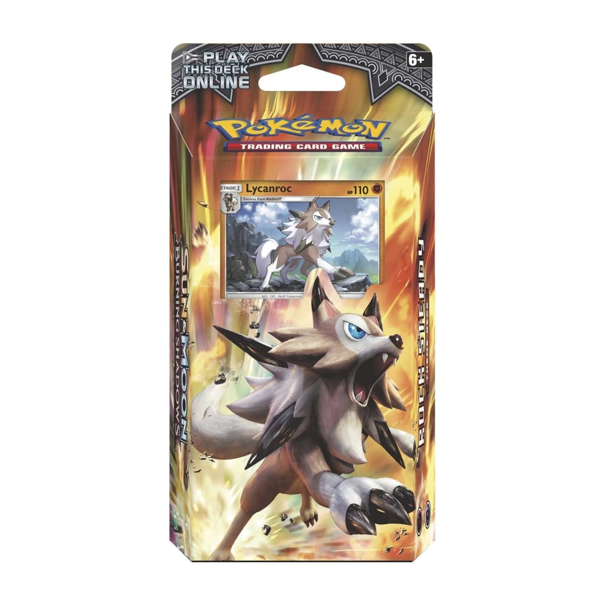 Pokémon TCG: Sun & Moon-Burning Shadows Rock Steady Theme Deck ...