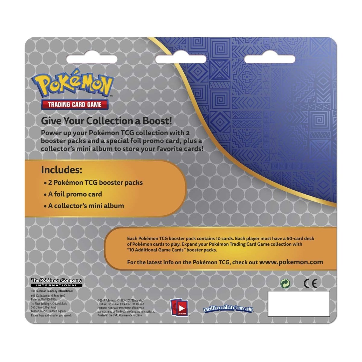 Pokémon TCG: 2 Booster Packs, Collector's Album & Alolan Meowth Promo ...