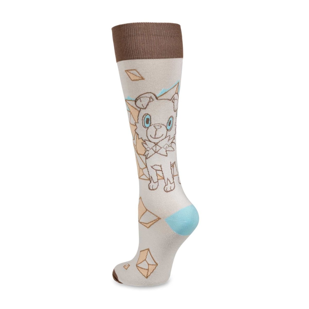 Rockruff Silver Mid-Calf Socks (One Size-Adult) | Pokémon Center ...