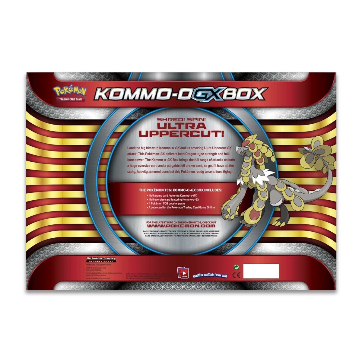 Pokémon TCG: Kommo-o-GX Box | Pokémon Center Official Site
