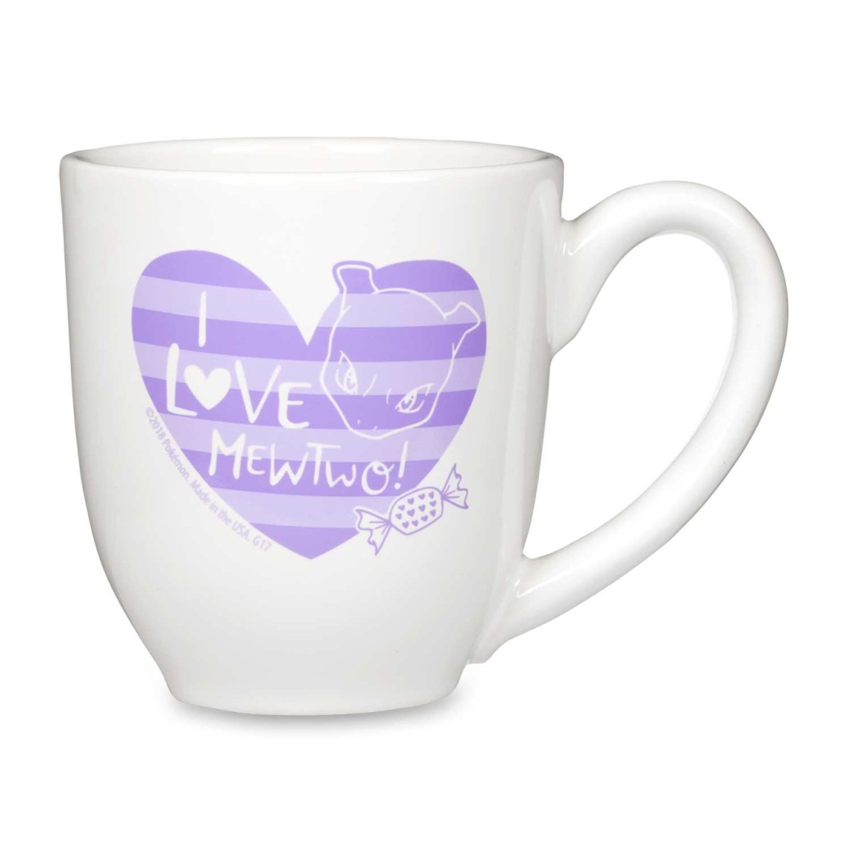 Mewtwo & Mew Pokémon Valentine 16 oz. Mugs (2-Pack) | Pokémon Center ...