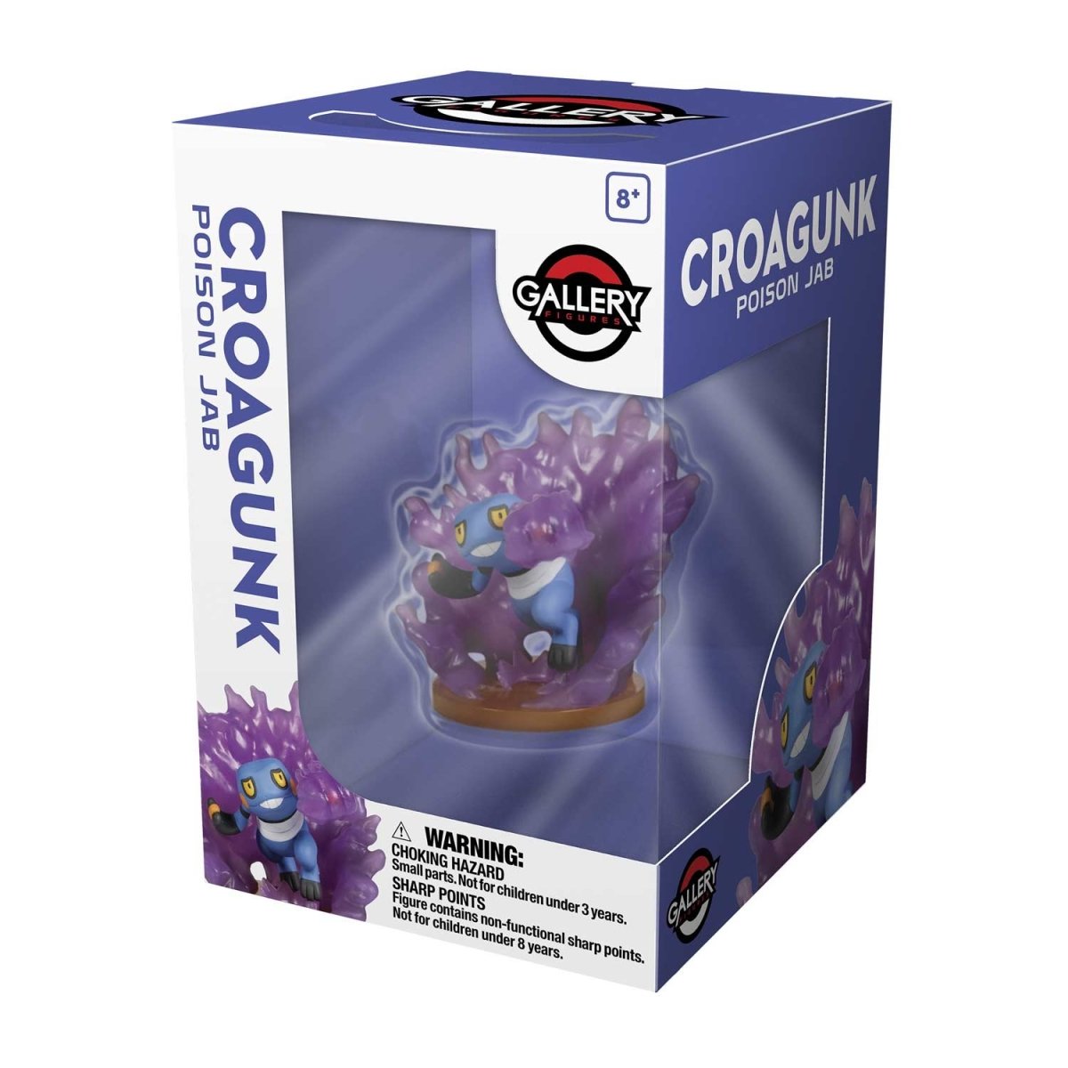 Pokémon Gallery Figure: Croagunk (Poison Jab) | Pokémon Center Official ...