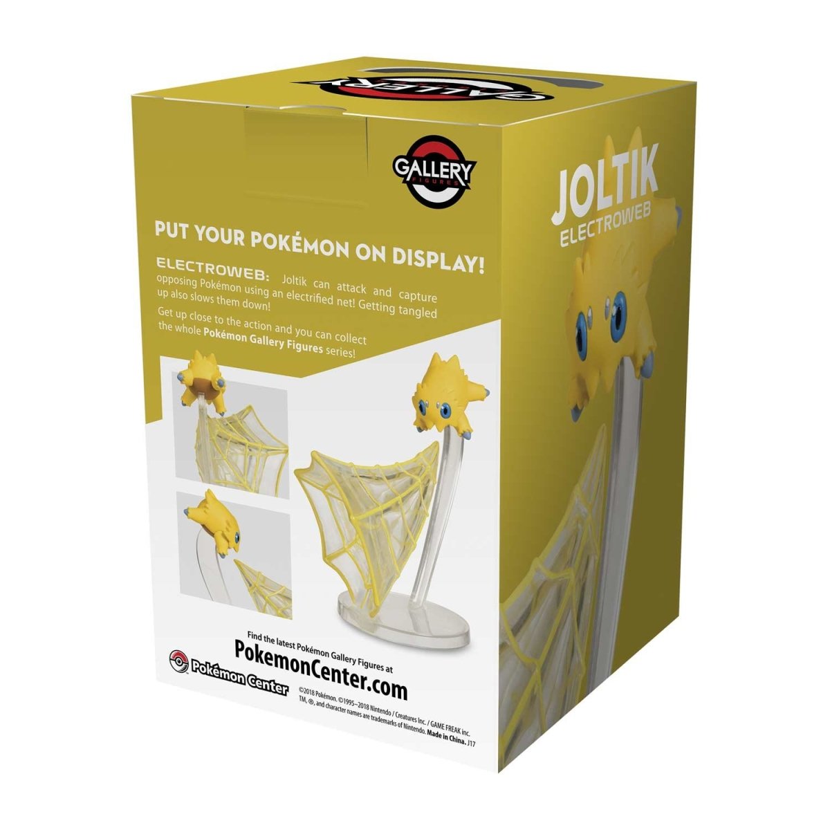 Pokémon Gallery Figure: Joltik (Electroweb) | Pokémon Center Official Site