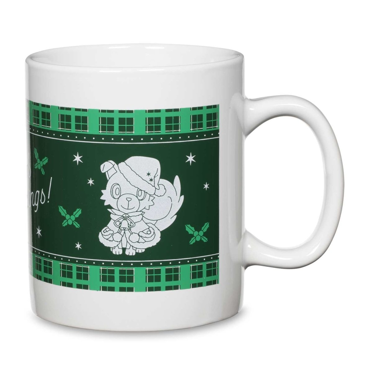 Holiday Alolan Vulpix & Rockruff 20 oz. Mug | Pokémon Center Official Site