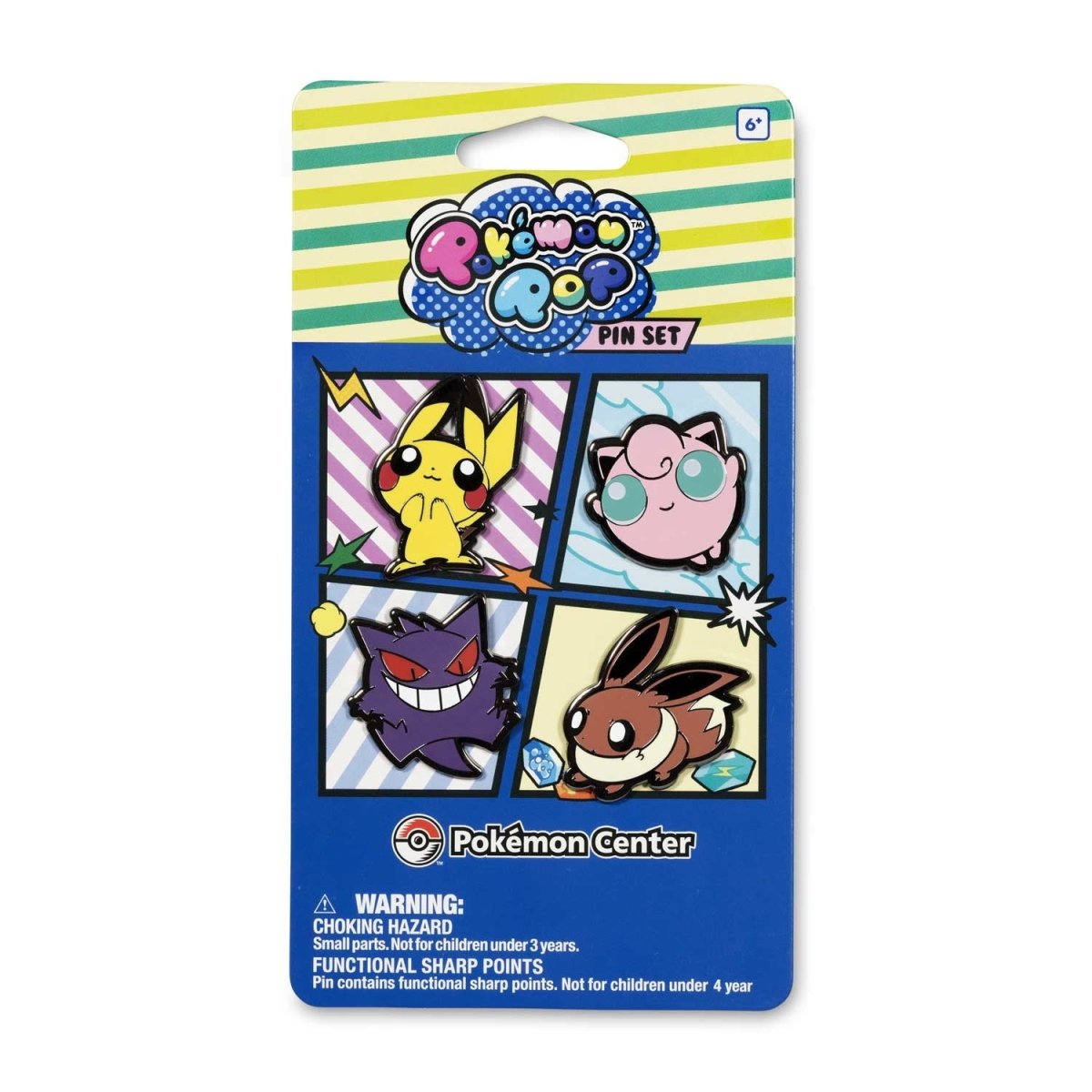 Pokémon Pop Pins (4-Pack) | Pokémon Center Official Site