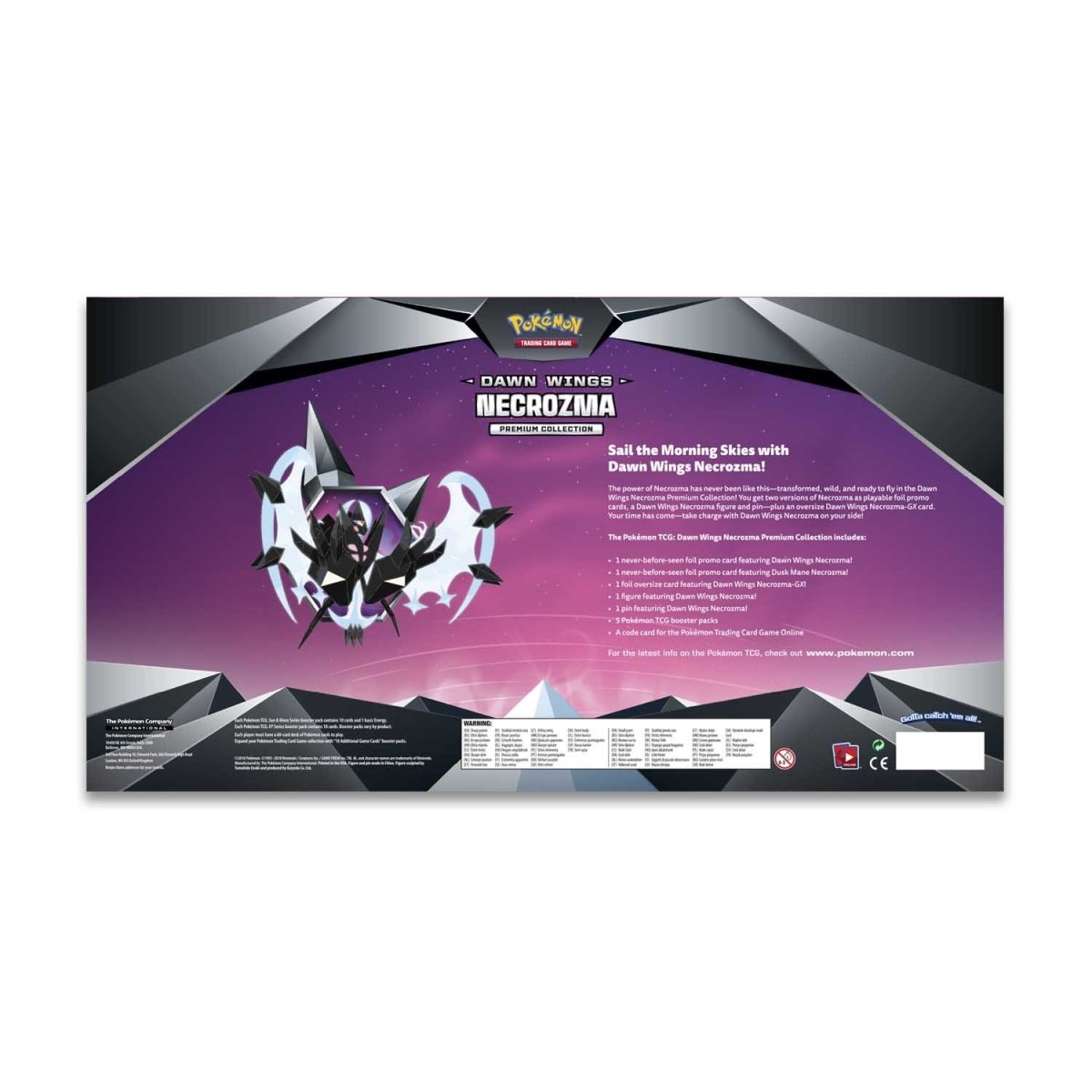 Pokémon TCG: Dawn Wings Necrozma Premium Collection | Pokémon Center ...