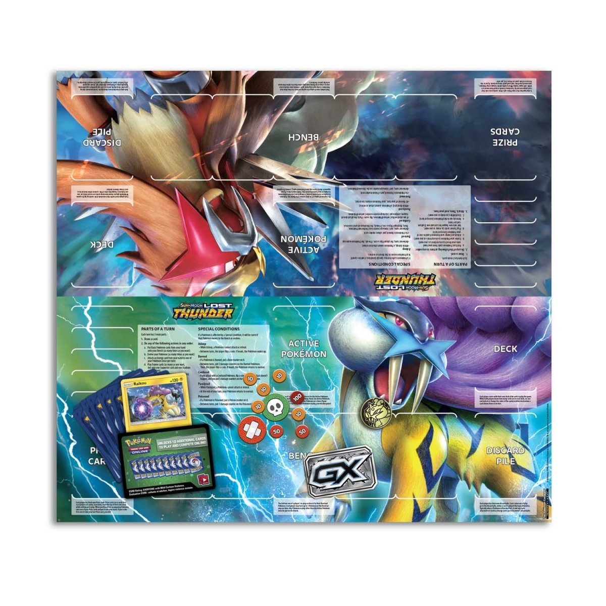 Pokémon TCG: Sun & Moon-Lost Thunder Storm Caller Theme Deck | Pokémon ...