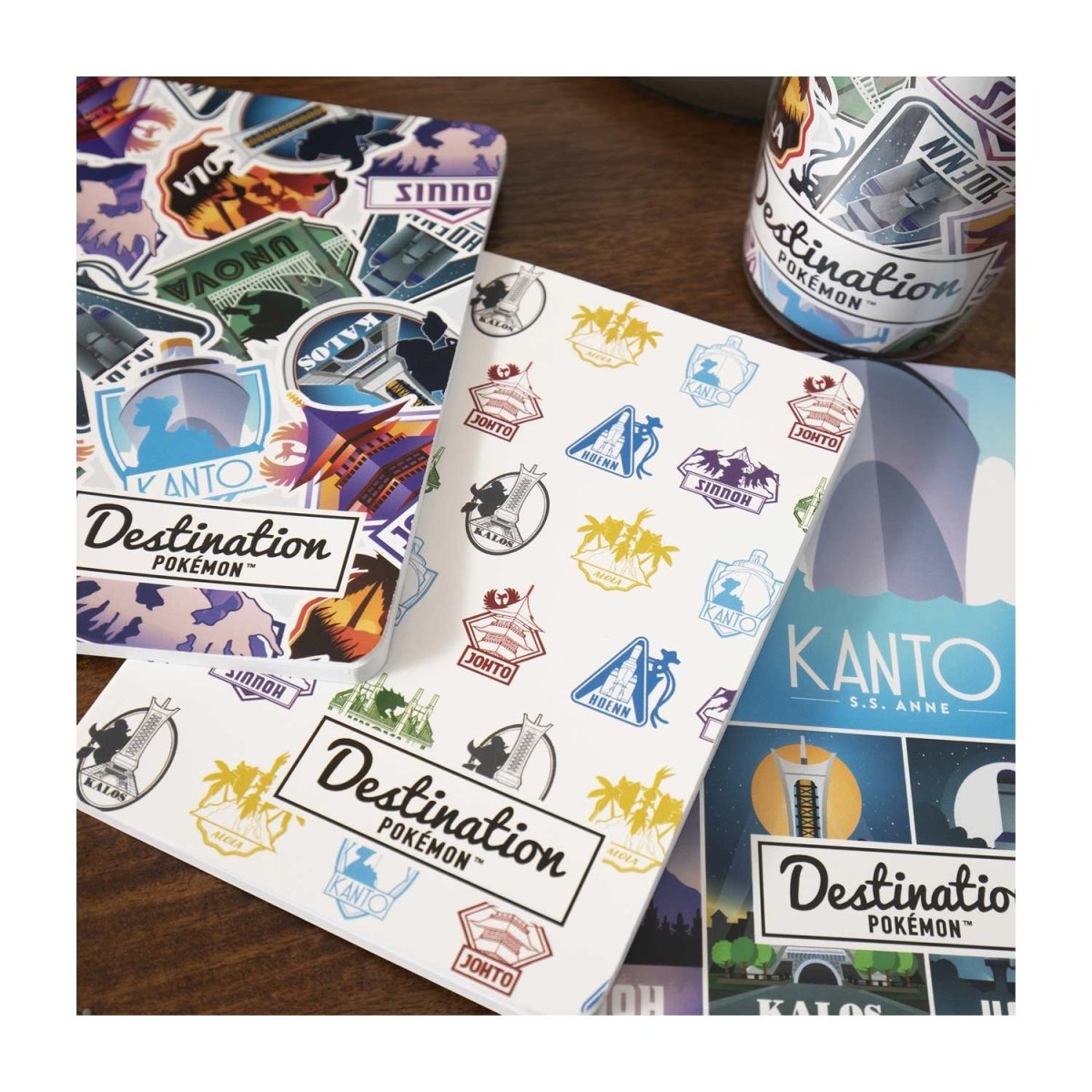 Destination Pokémon Mini Journals (3-Pack) | Pokémon Center Official Site